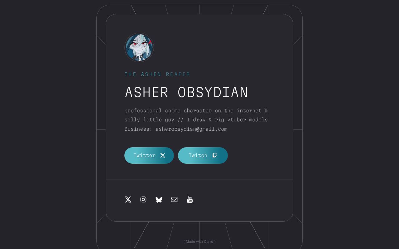 ASHER — VTUBER